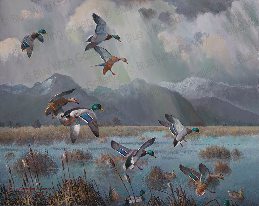 MONTANA MARSH – CANVAS GICLÉE | Harry C. Adamson